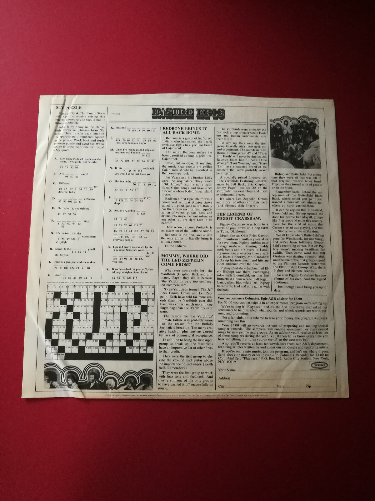 Skid Row - Skid US PROMO Ken Adamany owned copy 1A ULTRA-RARE matrix ...