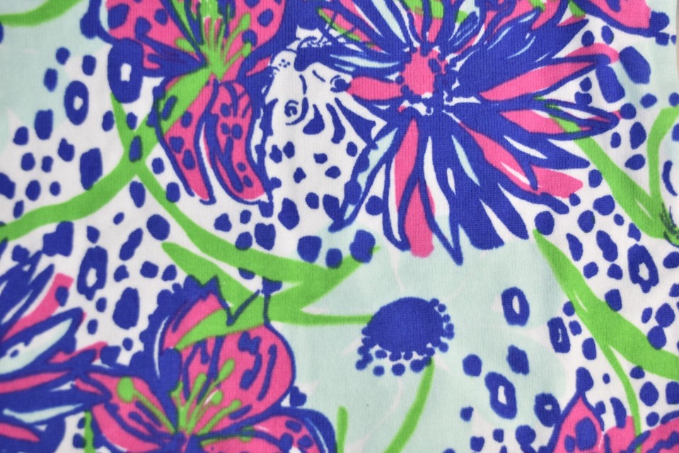 New Lilly Pulitzer ANNETTE Sweater Resort White In the GARDEN Exra ...