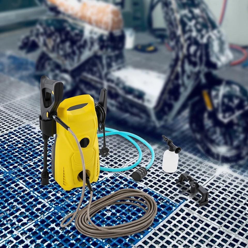 Electric Pressure Washer 100 BAR Water High Power Jet Wash Patio Car UK ...