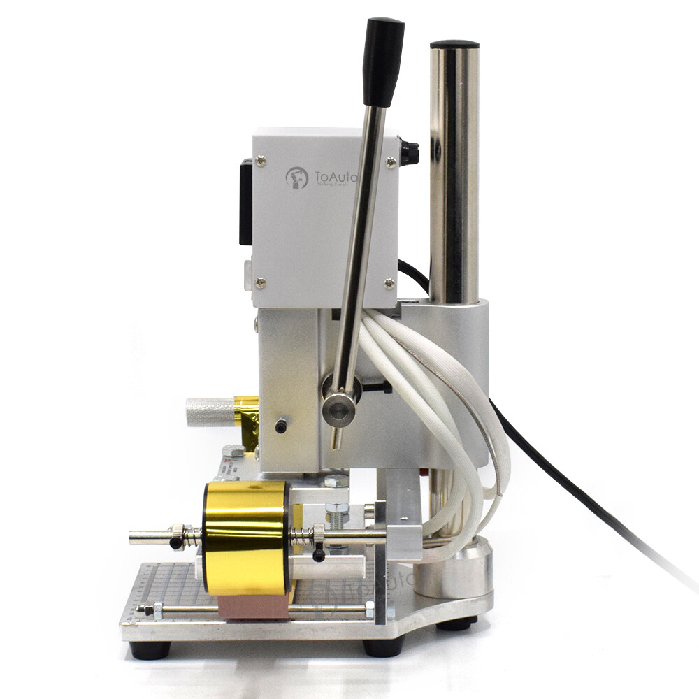 Hot Foil Stamping Machine Automatic Foil Reeling Leather PU Embossing ...