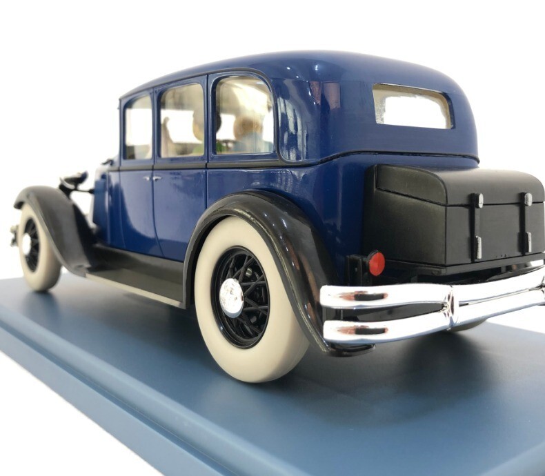 HERGE TINTIN THE CHRYSLER IMPERIAL TO NANKING #15 CHINA Car Figure 1/24 ...