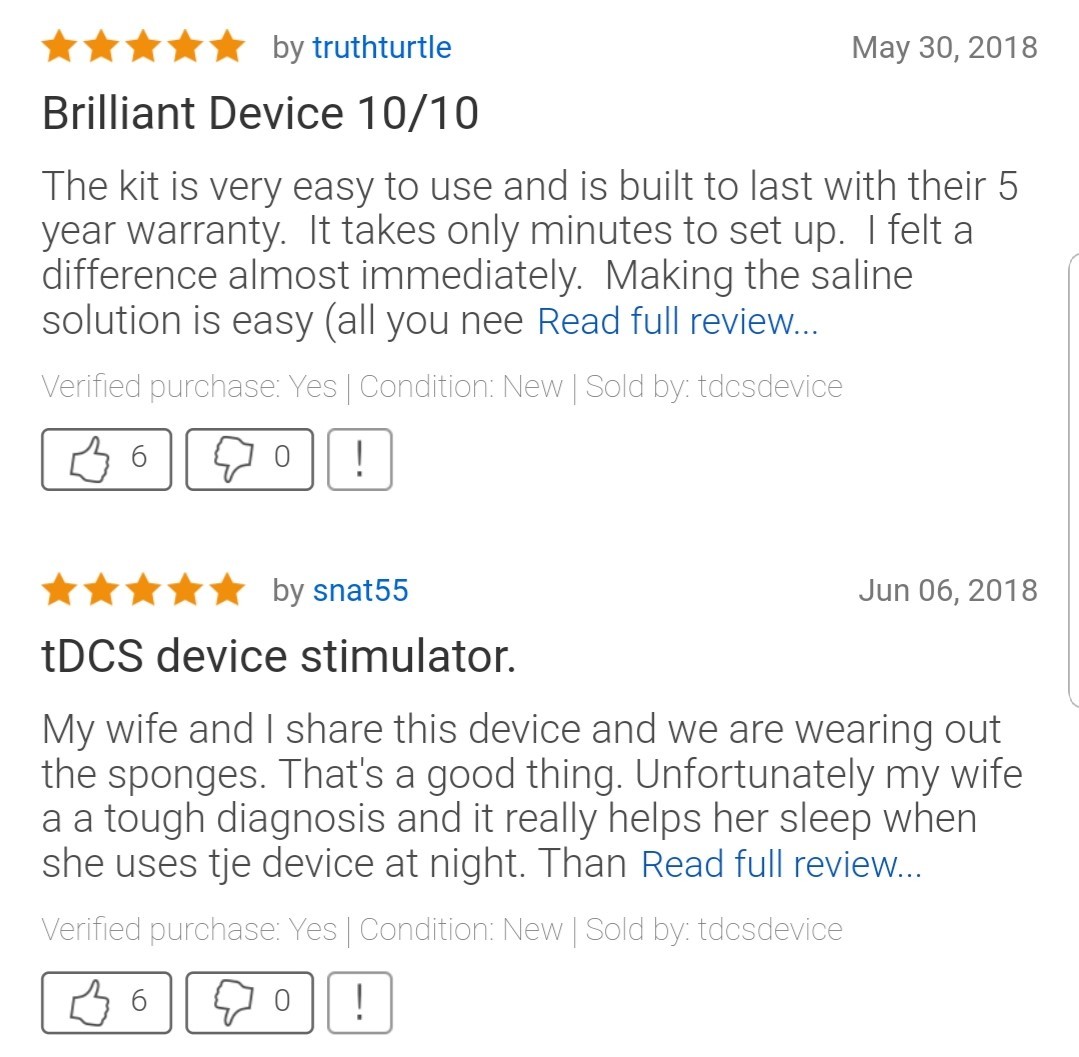 tDCS Device Brain Stimulator Stimulation transcranial direct current ...