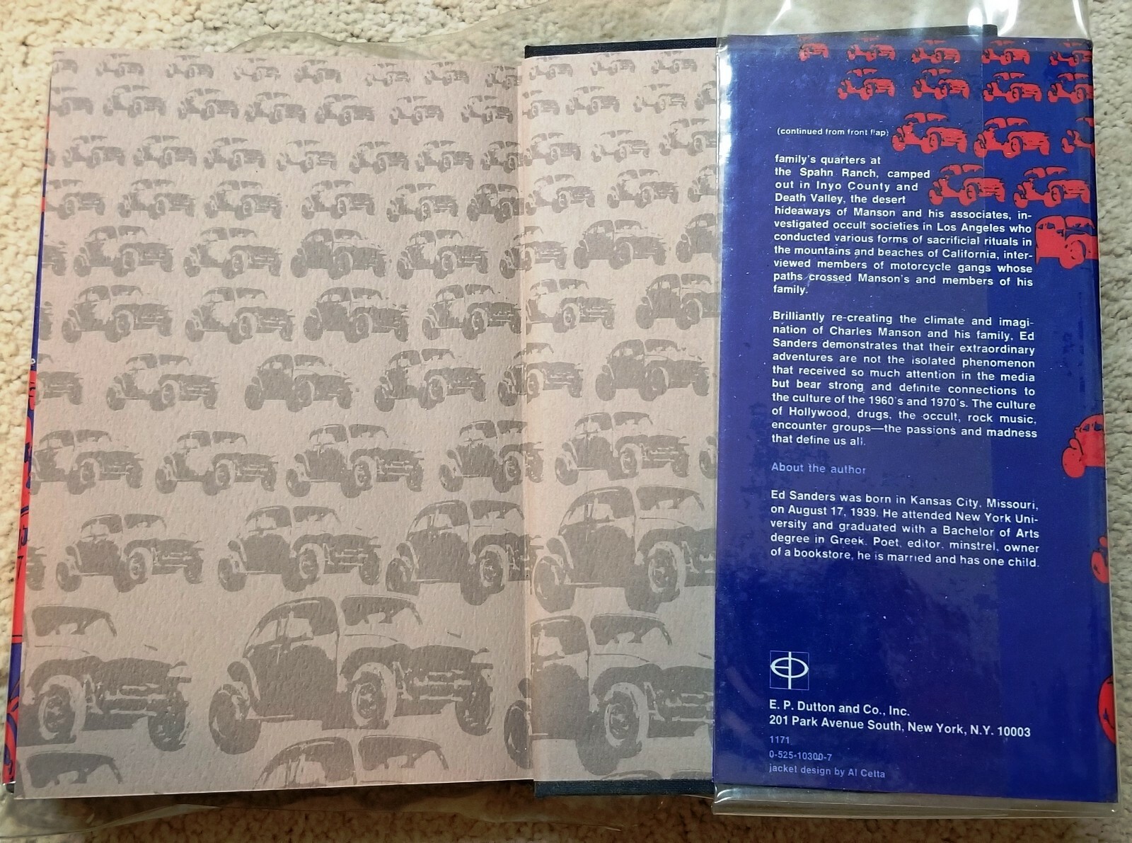 THE FAMILY Ed Sanders FIRST EDITION 1971 HC/DJ Charles Manson+PROCESS ...