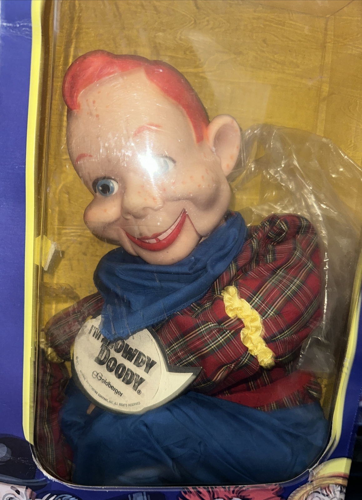 Vintage 1972 Howdy Doody Ventriloquist Dummy 30" Doll, New Open Box ...