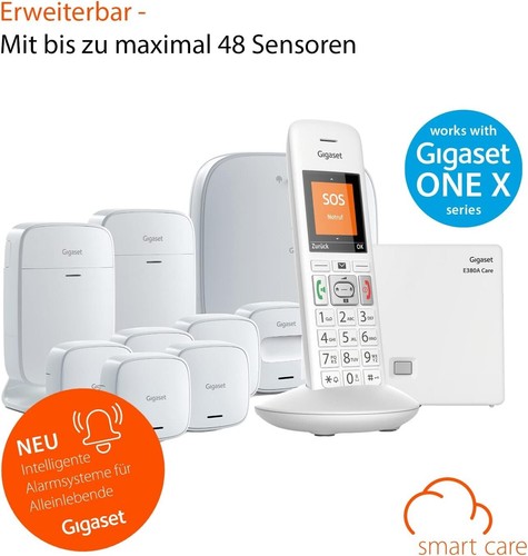 Gigaset Smart Care Phone - Assistance Complete Package - Sensor-Based ...