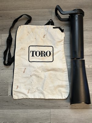 Toro Air Rake / Vac / Leaf Blower Vacuum Tube & Bag | eBay