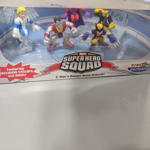 Marvel Super Hero Squad Xmen danger room Toys r us exclusive angel ...