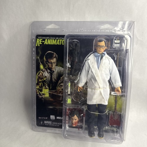 Neca Reel Toys Re-Animator Herbert West Clothed 8” Action Figure Brand ...