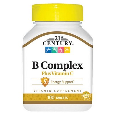 VIT B COMPLEX W/C 100 Contenuto Di 21st Century | eBay