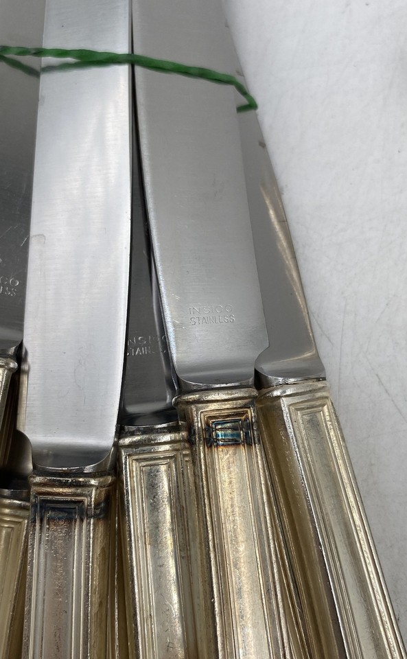 Insico Silverware Stainless Steel Forks Spoons Knives Flatware Mixed ...