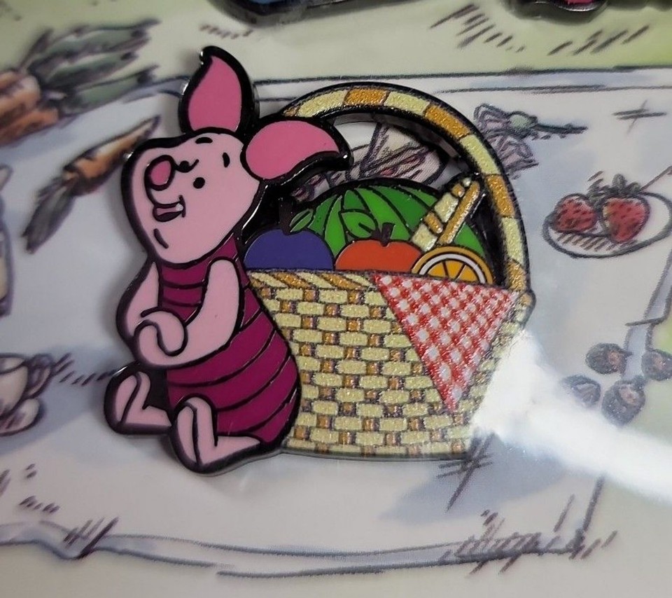 Loungefly Disney Winnie the Pooh, Eeyore, Tigger, Piglet Picnic pins ...
