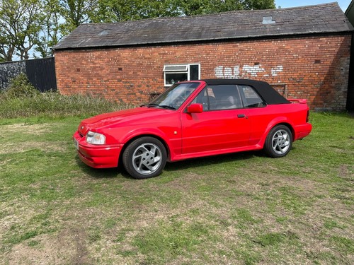 1988 Ford Escort XR3i/RS Turbo Cabriolet Collectors Classic Iconic Soft ...