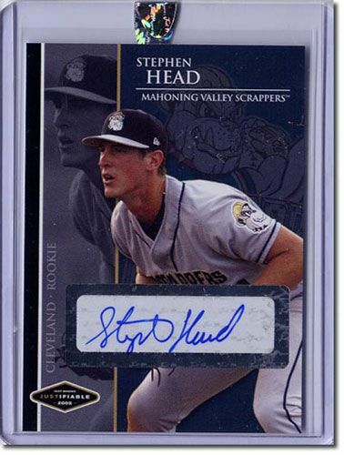 2005 Stephen Head Rookie BLACK Autograph Mint Auto RC #/25 | eBay