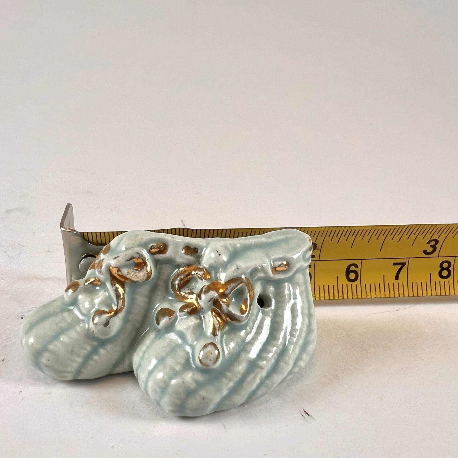 Vintage Porcelain Baby Booties/Shoes - Unmarked Miniature 2”x1” | eBay