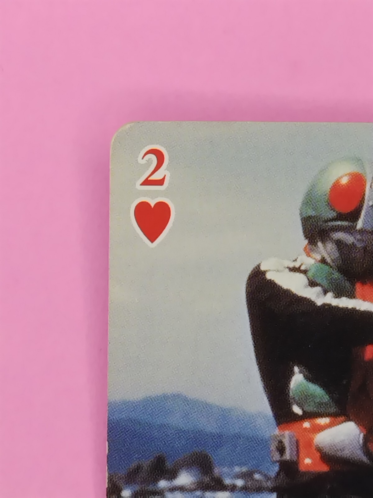 Kamen Rider 2 Cyclone Playing Card Vintage Rare Tokusatsu Japanese ...