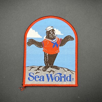 Vintage Sea World Orlando Florida sea lion patch | eBay