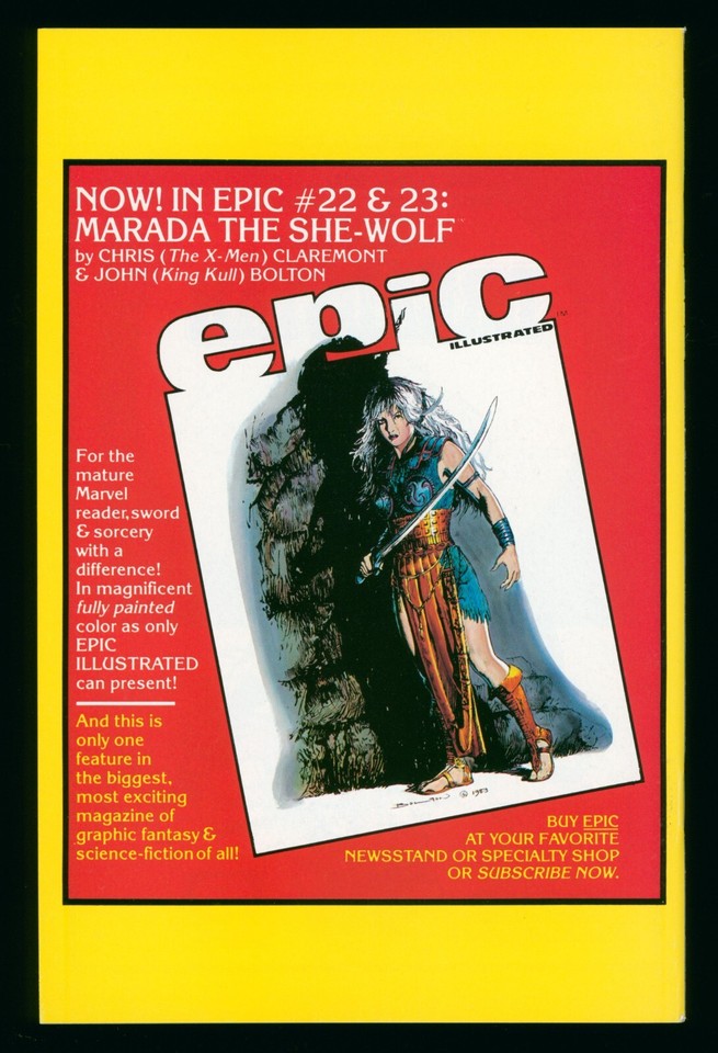 ALIEN LEGION #1 (1984) 1st APPEARANCE MARVEL EPIC COMICS | eBay