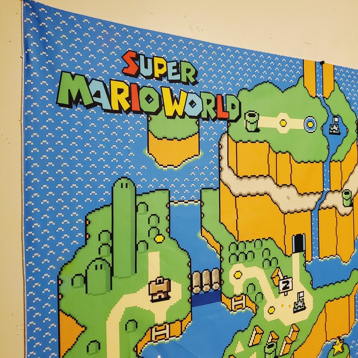 Super Mario World Map Complete 100