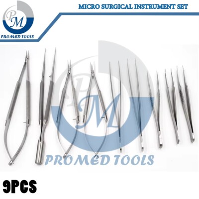 Micro Surgical Instruments Set Micro Surgery Set | eBay
