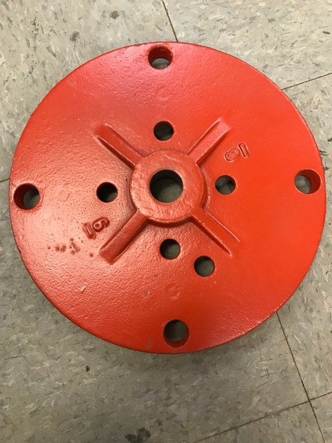 Post Indicator Plate For 6” Mueller Gate Valve A-2360 Resilient Wedge ...