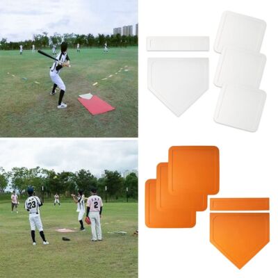 5Pcs/Set Practice Team Baseball Softball Base Set Baseball Equipment ...