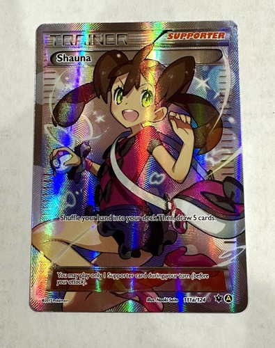 Pokémon TCG Shauna (Alt Art) Premium Trainer's XY Collection 111a/124 ...