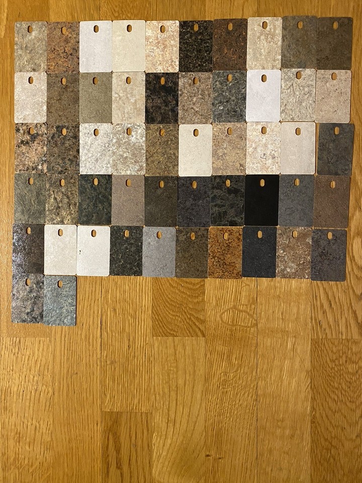 Lot of 300 Wilsonart Multiple Colors Laminate Color Match Samples,For ...