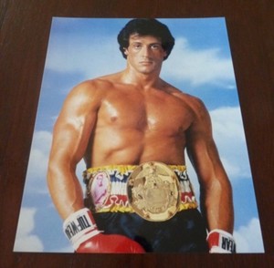 Sylvester Stallone Rocky Sexy 8x10 Color Promo Photo | eBay