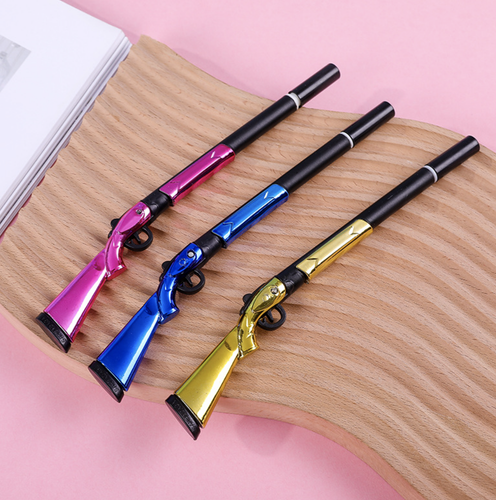 Novelty Sniper rifle Gun Shaped Pen Bendable Stationery Gift Boy Party ...