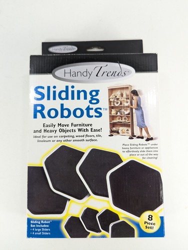 Sliding Robots 8 Piece Set Move Furniture or Appliances on Carpeting ...