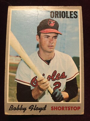 1970 Topps #101 Orioles Bobby Floyd Baseball Card b | eBay