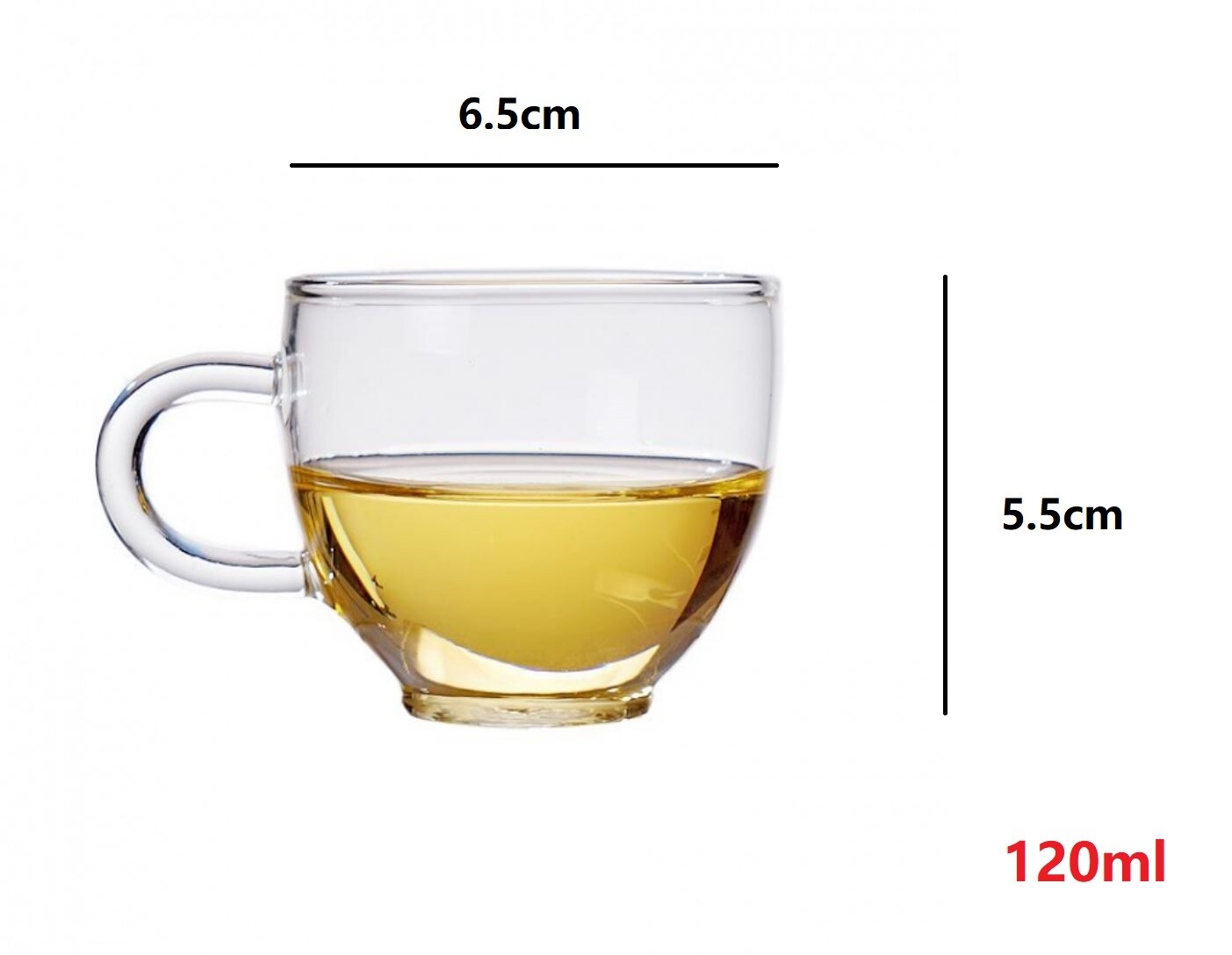High Quality Small Size Glass Tea Cup Coffee Cup Wine Mug Cappuccino ...