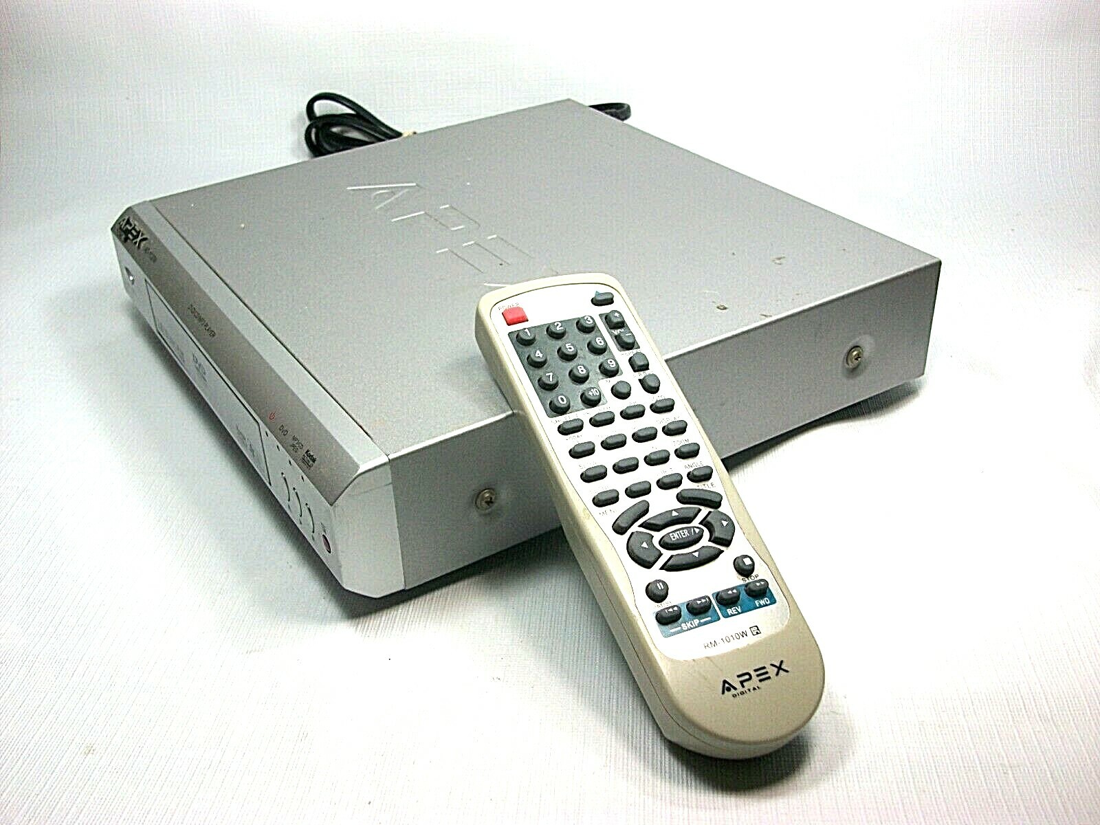 Apex Digital DVD Video Player Model AD-1130W w/Remote Used! NO. 2 | eBay