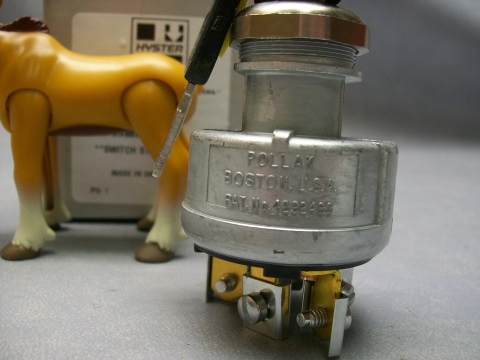 Hyster Pollak Forklift Ignition Switch 4292483 | eBay