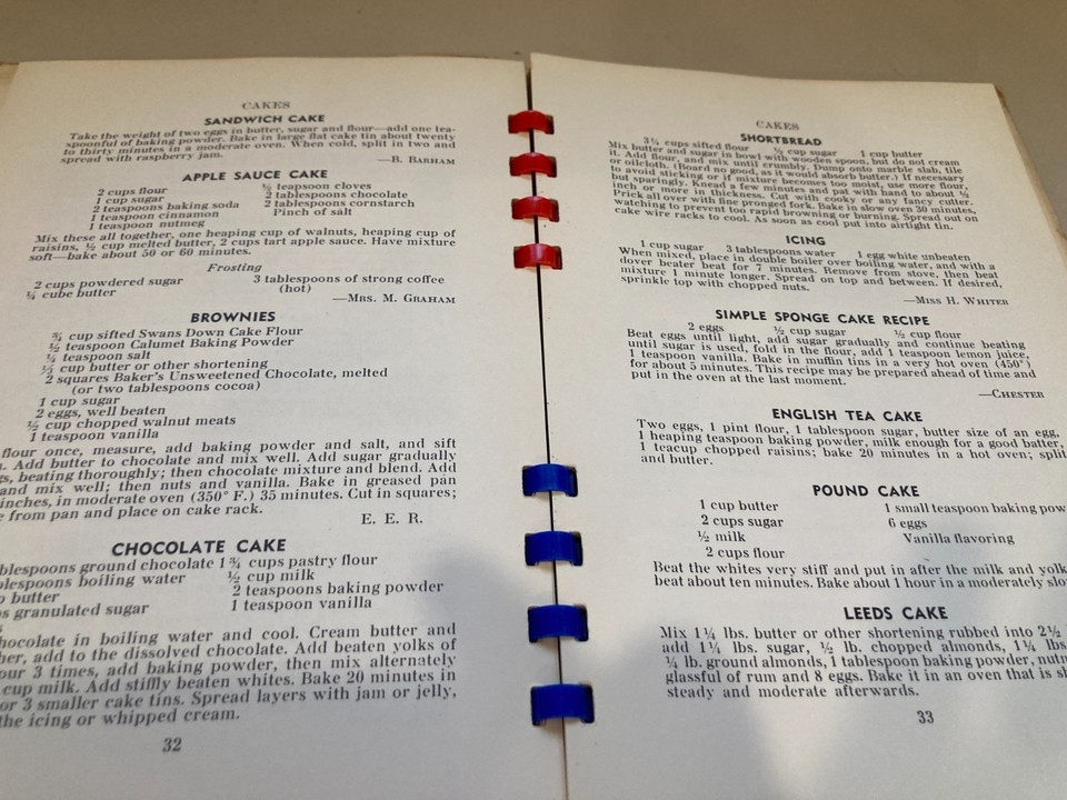 Old and New British Recipes Cookbook for 1941 War Relief Vintage for ...