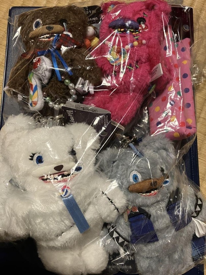 Universal Studios Japan Hamikuma Mascot Keychain Halloween Punk Soul ...