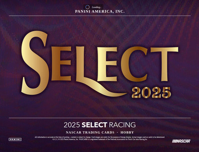Carson Kvapil 2025 Panini Select Racing Hobby 1/2 Case Driver Break | eBay