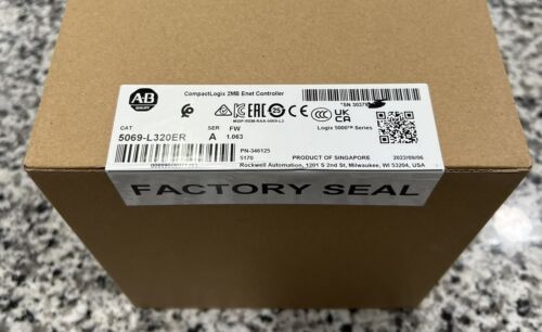 PLC AB 5069-L320ER Compactlogix Enet Controller 5069L320ER Fast ...