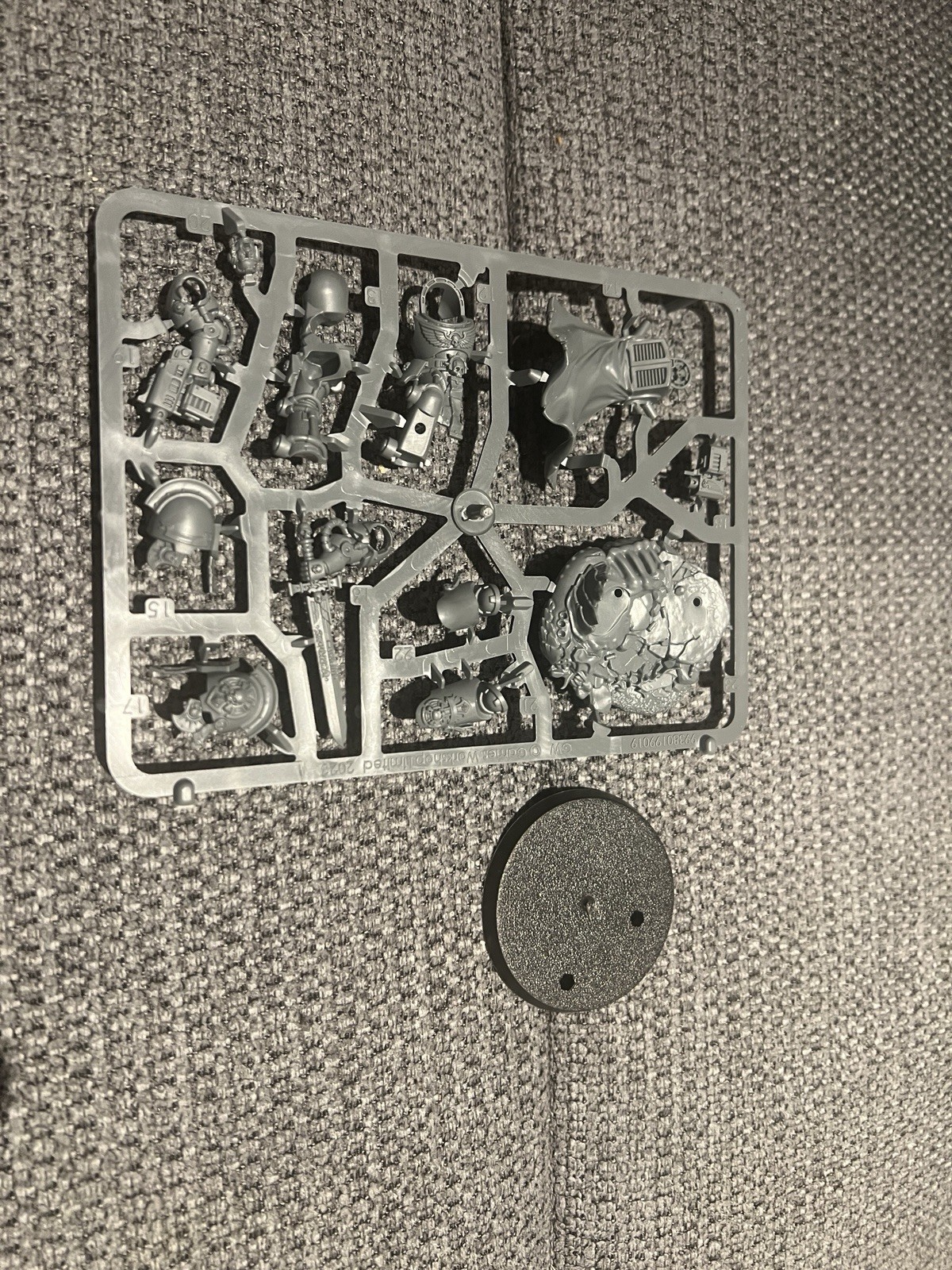 Space Marine Captain In Terminator Armour - Leviathan New On Sprue 40K ...