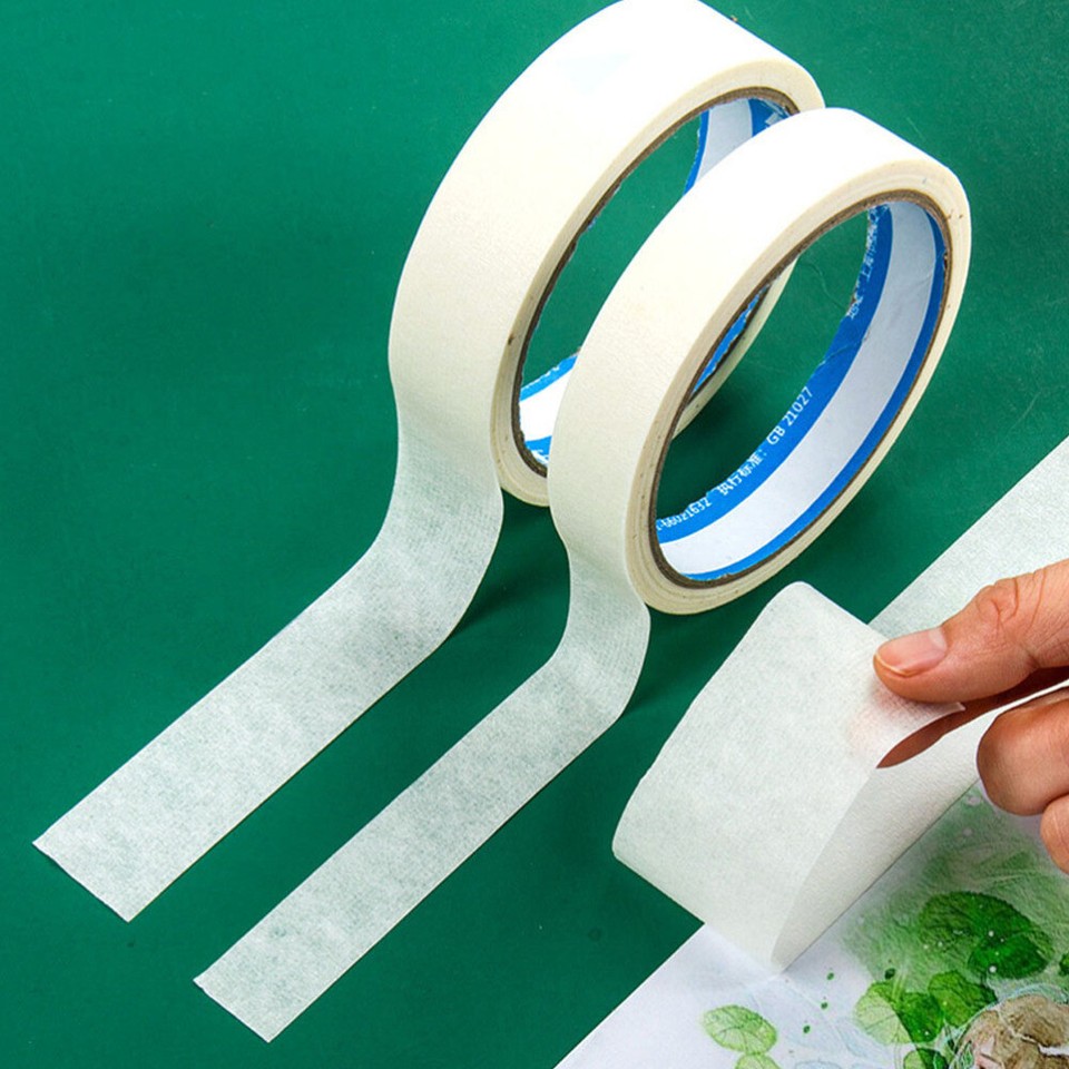 5 Rolls Painter Building Tape Finishing Tape Drafting Tape Drawing Tape ...