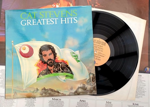 " Cat Stevens Greatest Hits " Awesome Original GB Île LP Avec Rare ...