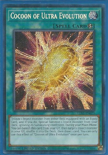 Yugioh - Cocoon of Ultra Evolution - Secret Rare Holographic - Limited ...