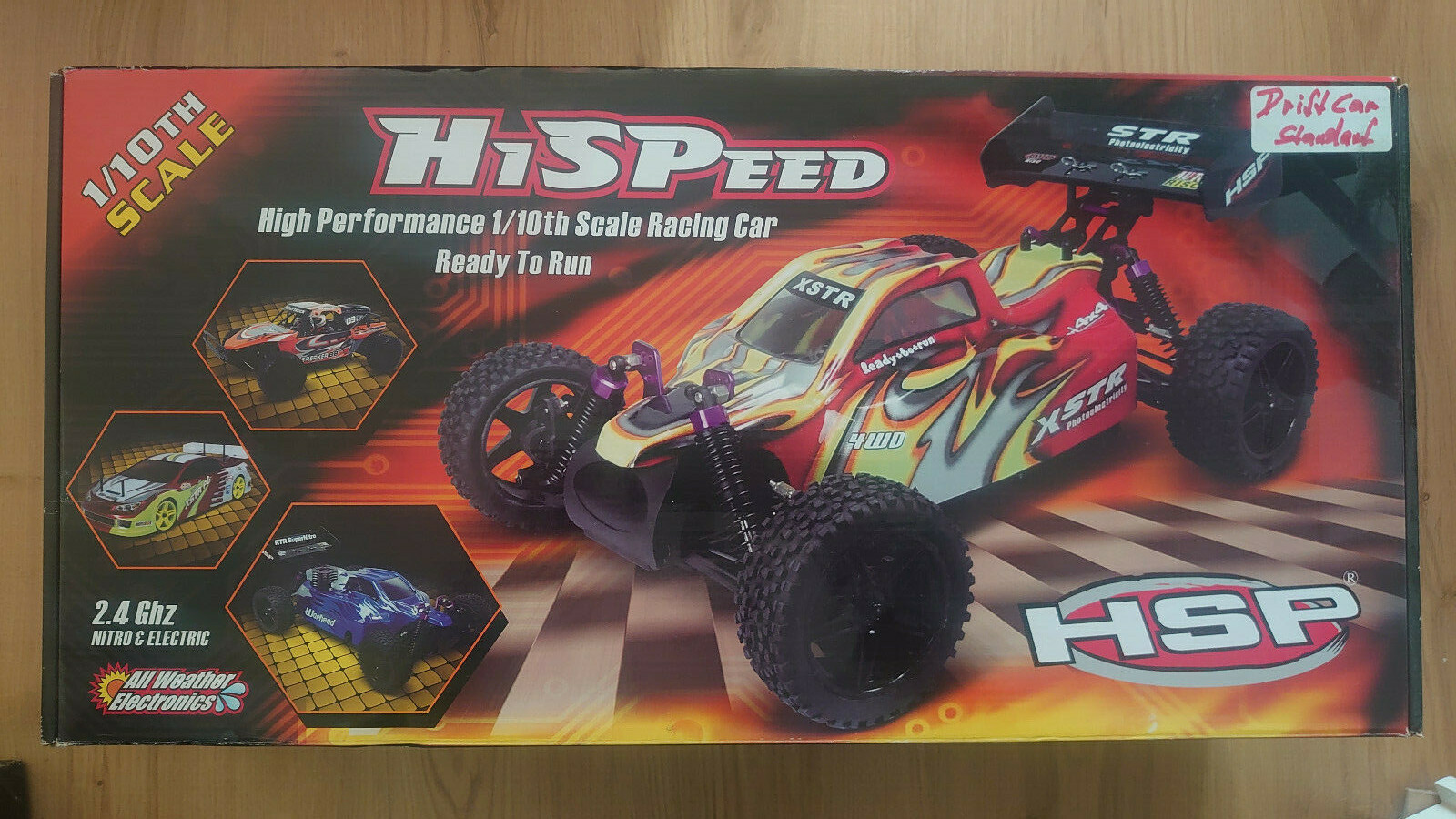 HSP 94123 HiSPeed Drift Car 12307 Flying Fish HP, RTR,