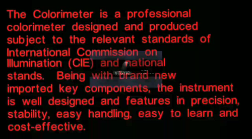 Portable Colorimeter Color Difference Tester with Caliber Φ4mm for ...