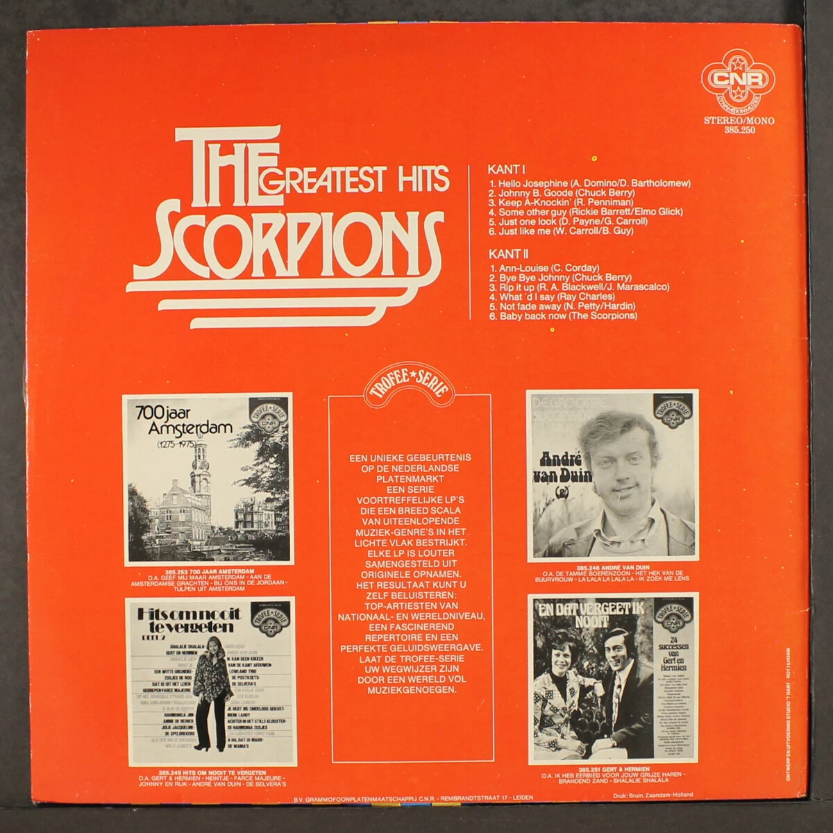 The Scorpions Greatest Hits