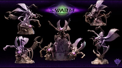 Swarm Drones (x5)/TTRPG/Wargaming/Space Bug/Grimdark Alien/Mini Monster ...