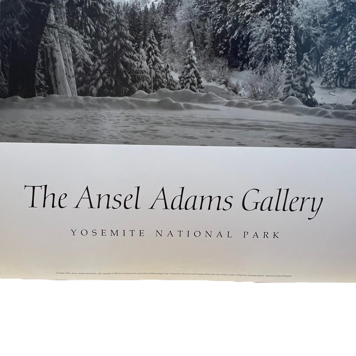 Ansel Adams Winter Sunrise