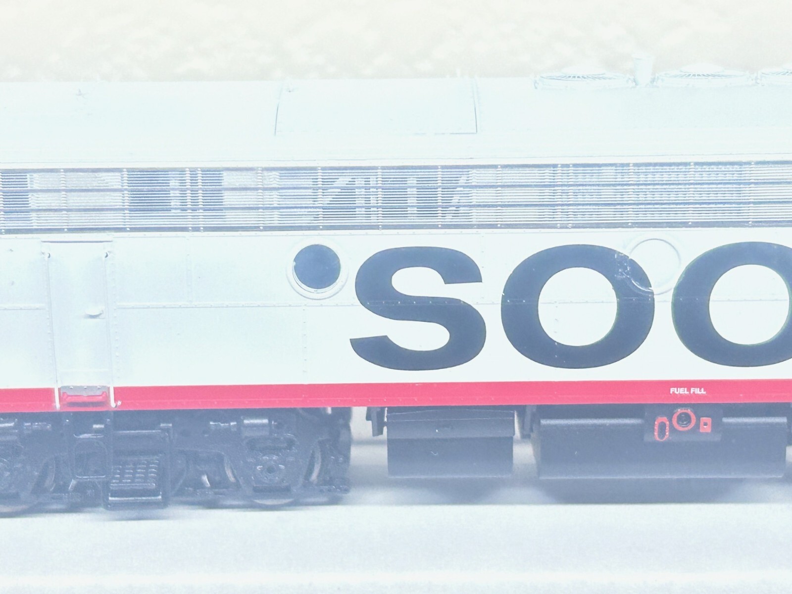 SOO LINE FREIGHT F7 - A/B units - DC / DCC Ready " RED NOSE " HO Scale ...