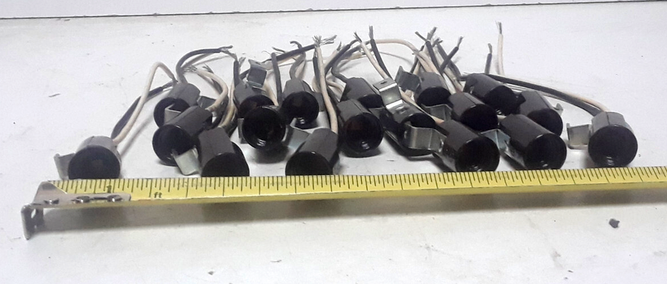 Lot of 18 Vintage Corded Small Light Sockets Lamp Parts Steampunk | eBay