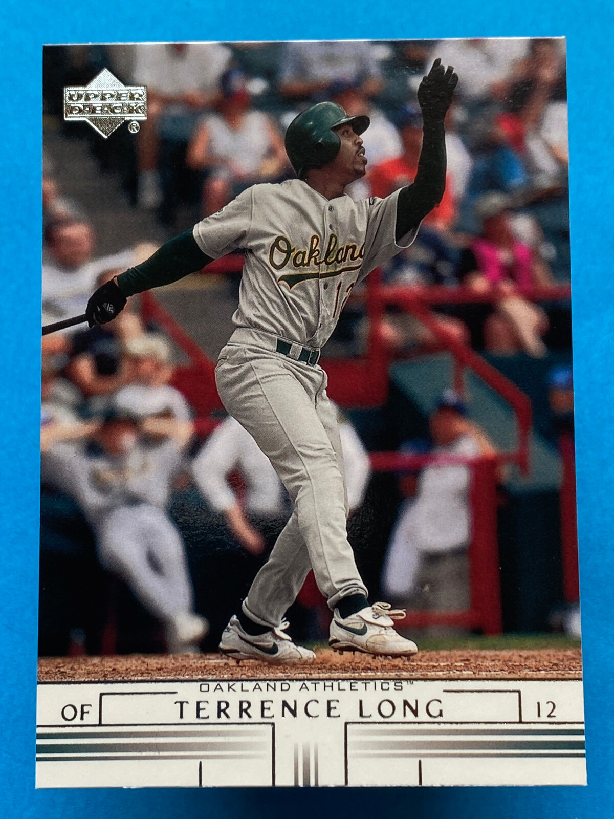 2002 Upper Deck Terrence Long #77 Oakland Athletics | eBay